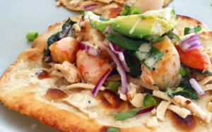 Shrimp and Scallop Tostadas | Eat Play Crush